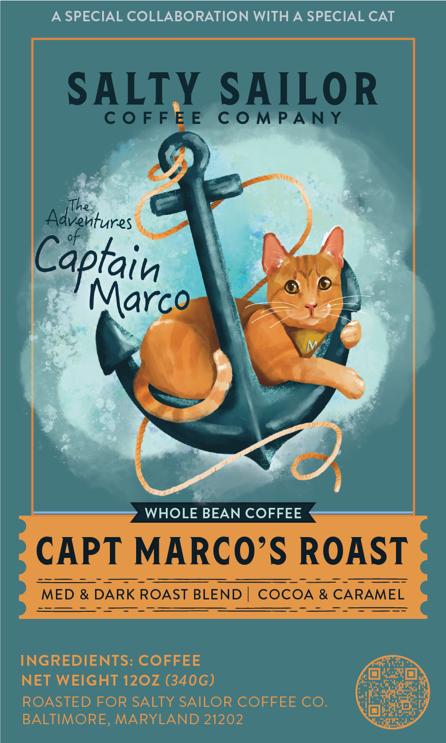 Captain Marco’s Roast: A Brew Worth Purring About | Salty Sailor Coffee ...