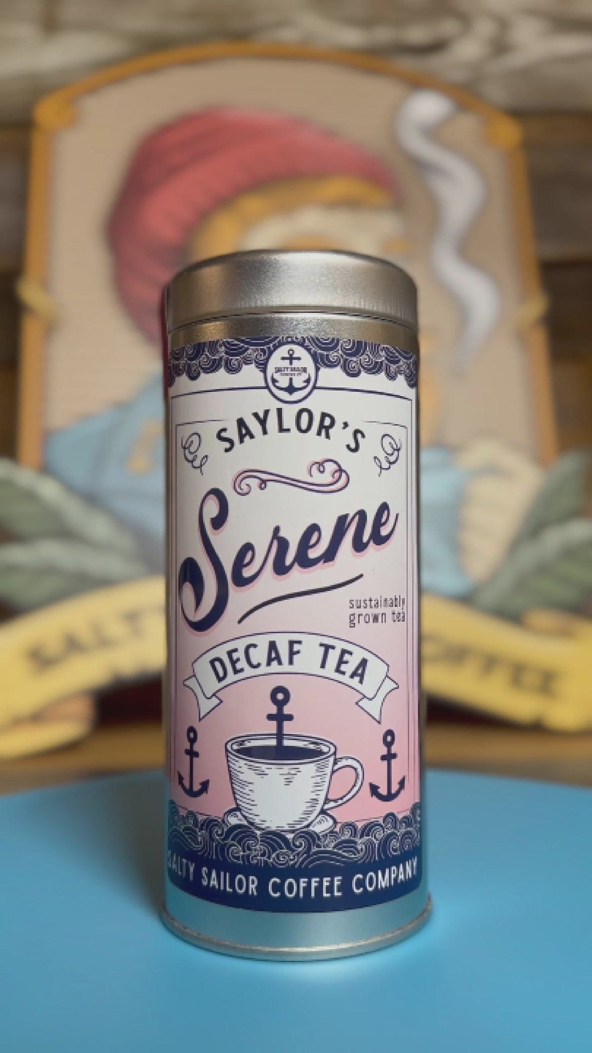 "Drink Like A Saylor" Sleep Time Serene Decaf Tea | Salty Sailor Coffee ...